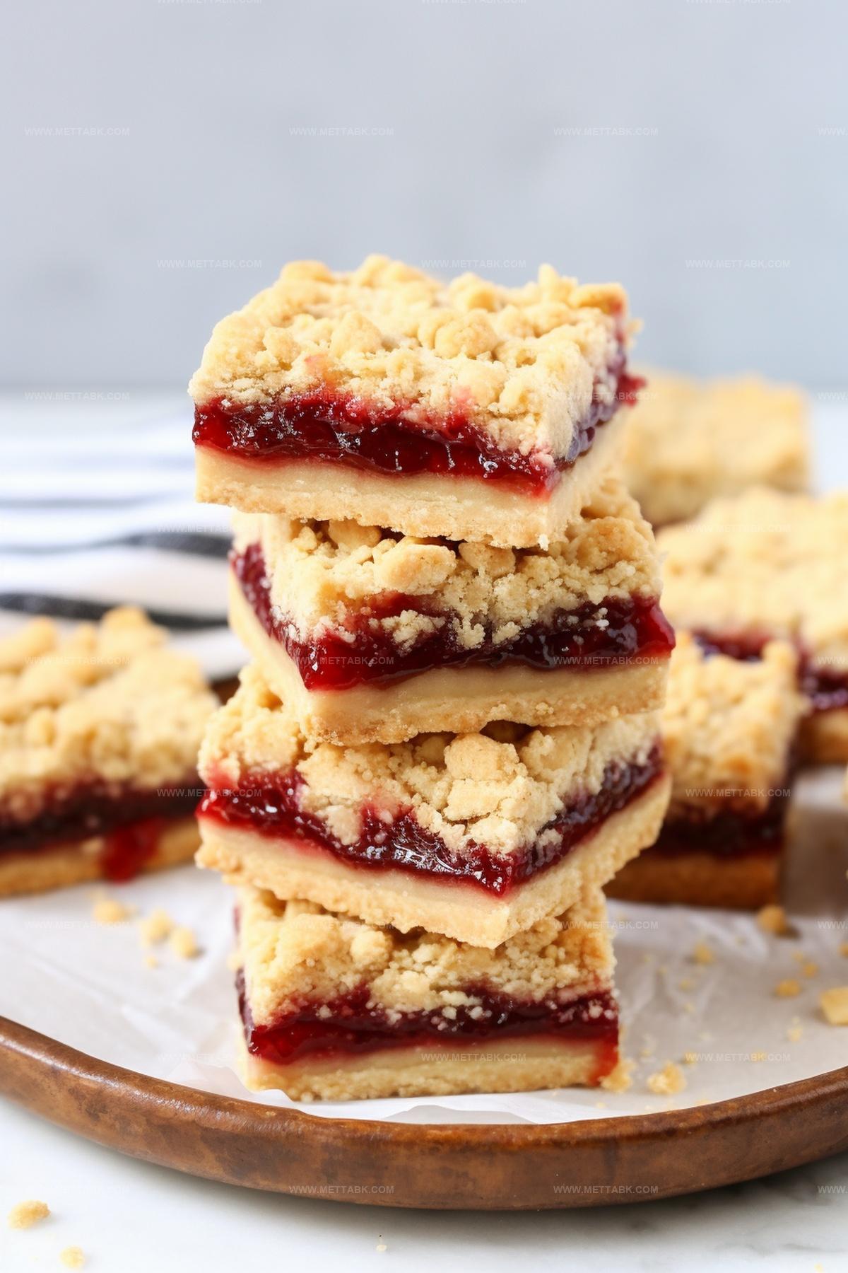 The Perfect Jam Shortbread Bars Recipe for Sweet Tooths - Make, Take, Bake