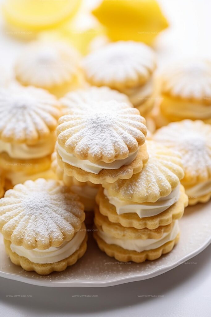 Zesty Lemon Cookies With Lemon Cream Recipe That Dazzles - Make, Take, Bake