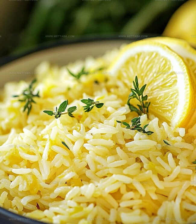 Zesty Sunshine Lemon Rice Recipe: A Flavorful Family Favorite - Make ...