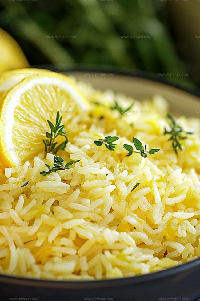 Zesty Sunshine Lemon Rice Recipe: A Flavorful Family Favorite - Make ...