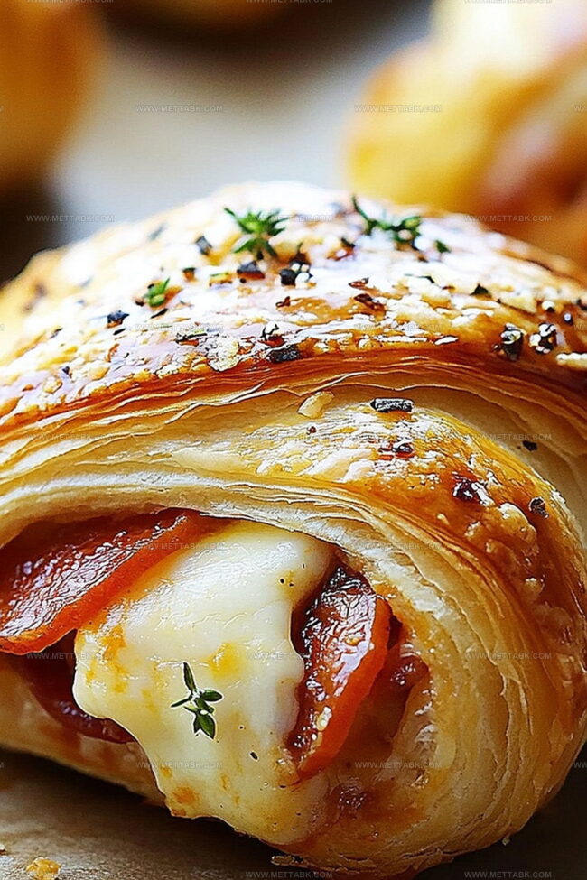 The Gooey Mozzarella Pepperoni Croissant Rolls Recipe You'll Love ...