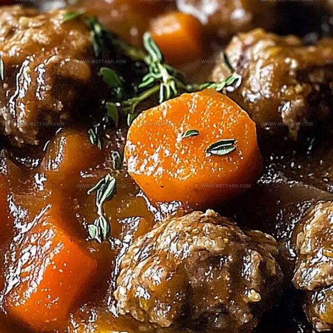 Cozy Frozen Meatball Pot Roast Recipe: Slow Cooker Magic - Make, Take, Bake